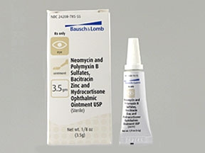 NEO POLY BAC W/HC OPTH OINT - First Veterinary Supply