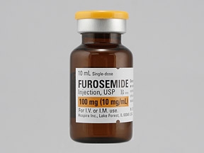 FUROSEMIDE 100MG INJ FTV 25x10ml - First Veterinary Supply