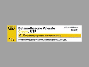 BETAMETHASONE VAL CREAM 0.1% [COSE - First Veterinary Supply