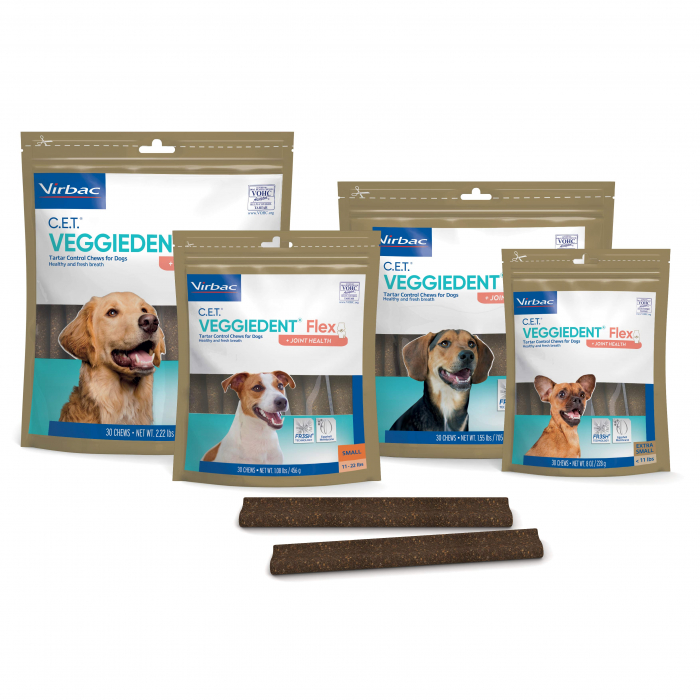 CET VEGGIEDENT FLEX TART CTL CH LG - First Veterinary Supply