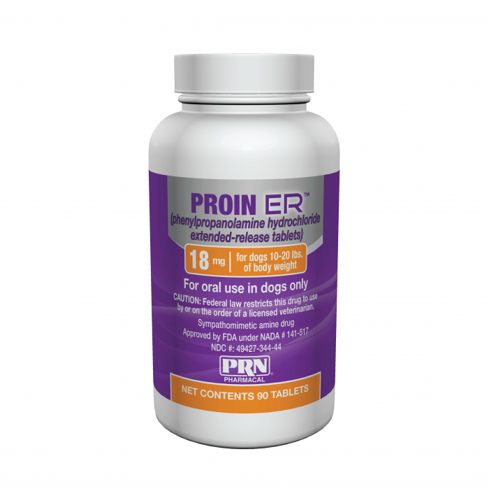 PHENYLPROPANOLAMINE ER 18MG TAB - First Veterinary Supply